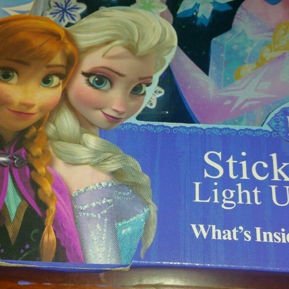 Disney | Toys | Disney Frozen Stick On Styles Light Up Activity Book ...